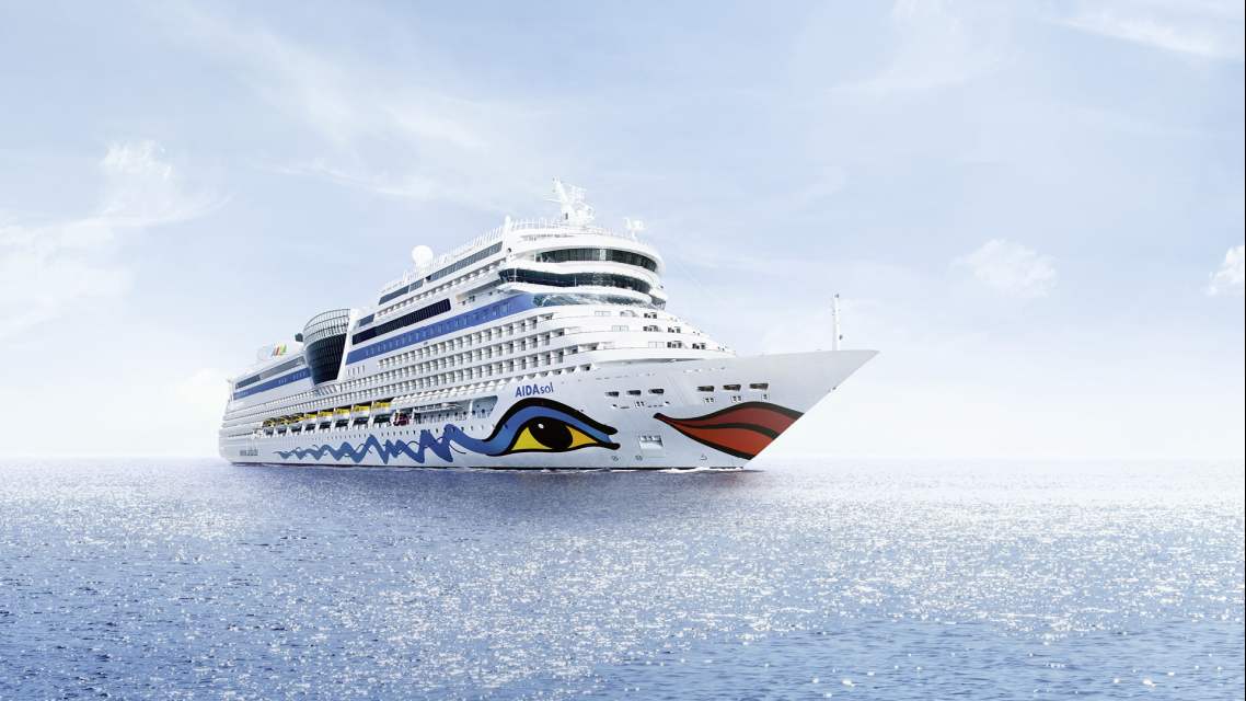 AIDAsol Kreuzfahrt am 30.11.2025 für 14 Nächte
