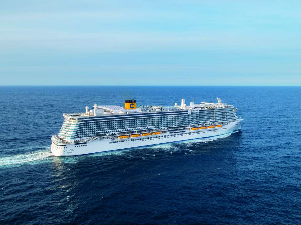 Costa Smeralda Kreuzfahrt am 10.04.2026 für 6 Nächte