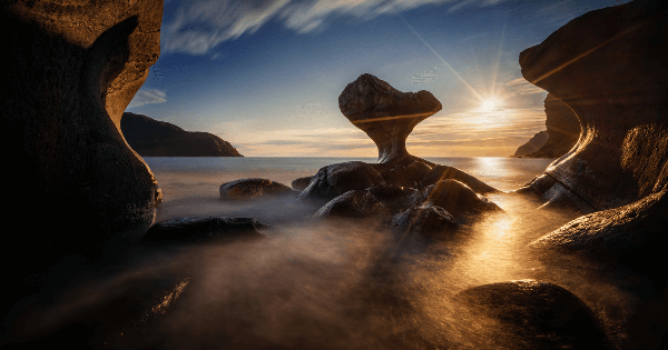 Maloy: Kreuzfahrthafen auf Vagsoy, Norwegen