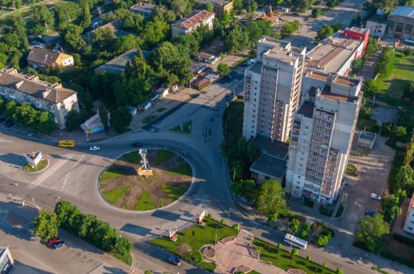 Nikopol: Hafenstadt am Dnepr